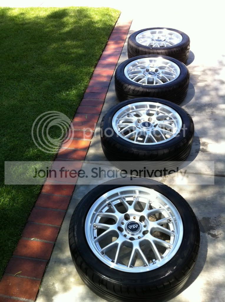 FS: SoCal ASA 16x7 wheels - S14.net